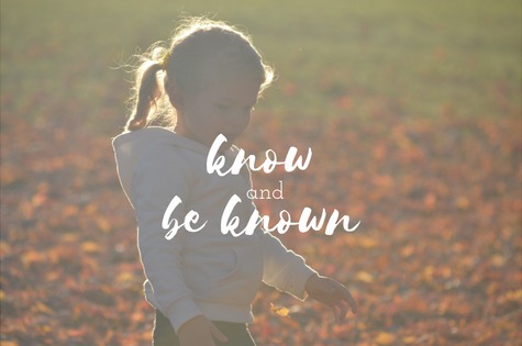 the importance of being known. | molly flinkman